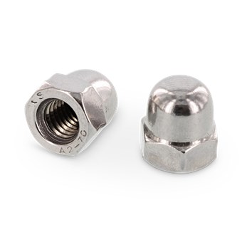 DIN 1587 Гайка калпаковидна INOX A2